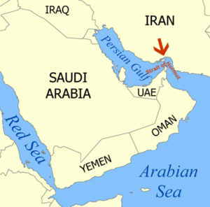 Strait of Hormuz - Mapping Around