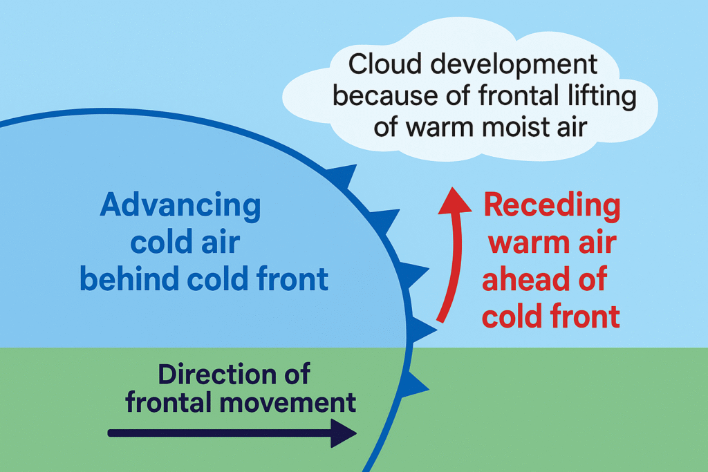 Air Masses and Air Fronts - Mapping Around