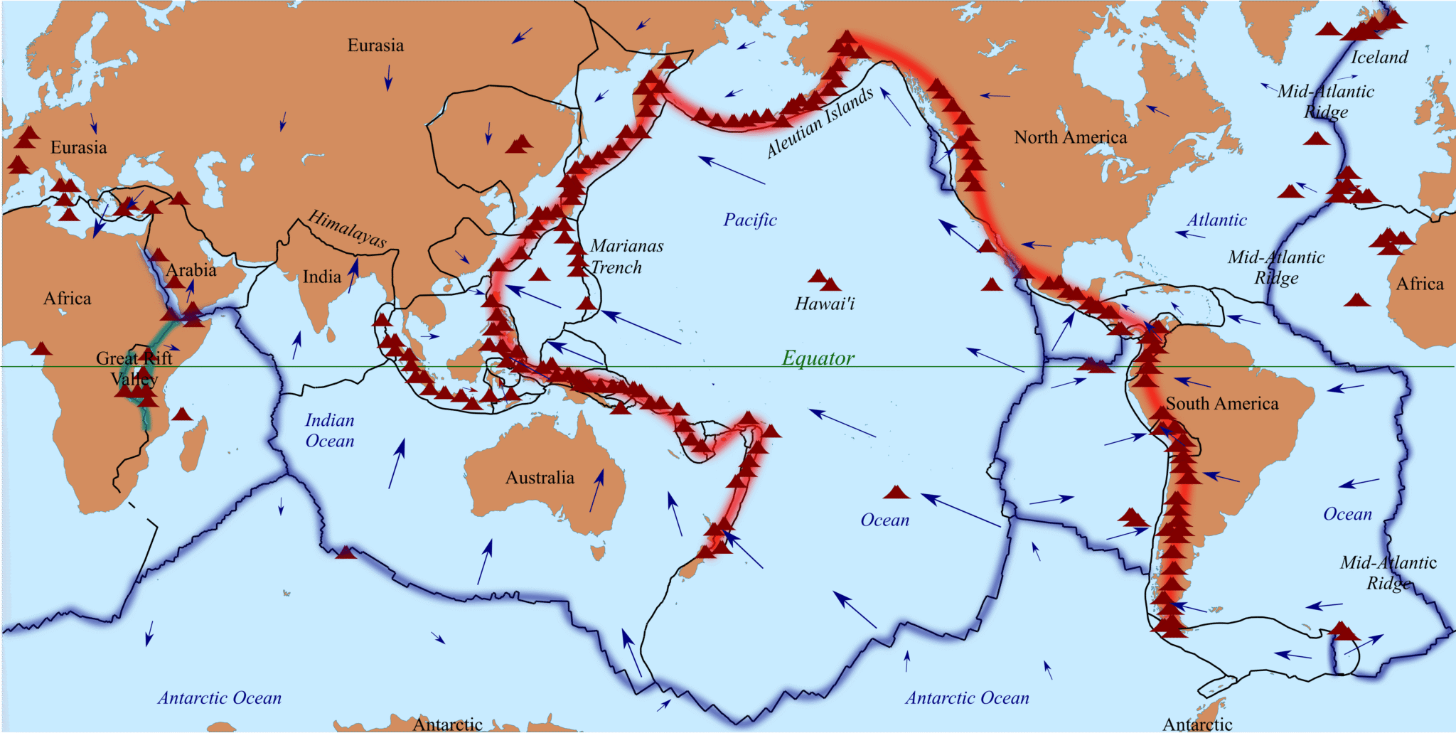 Theory of Plate Tectonics by McKenzie and Parker - Mapping Around